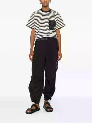 AND WANDER Belted Cargo Trousers