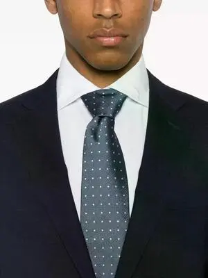 Canali Check-pattern Wool Suit
