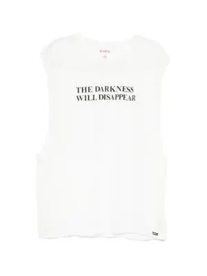 KAMIYA Slogan-print T-shirt