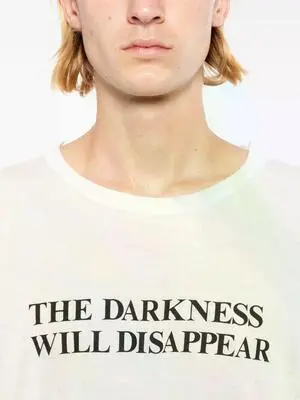 KAMIYA Slogan-print T-shirt