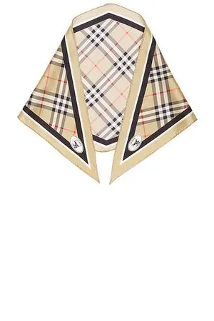 Burberry Knight Stamp Scarf - Sand