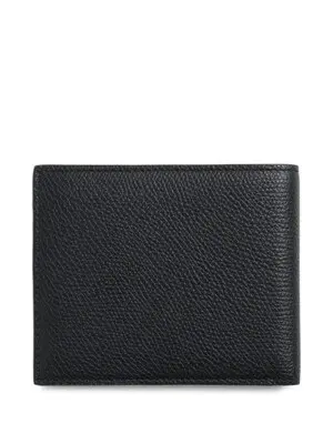 Valentino Garavani Vlogo Signature Leather Wallet - Black