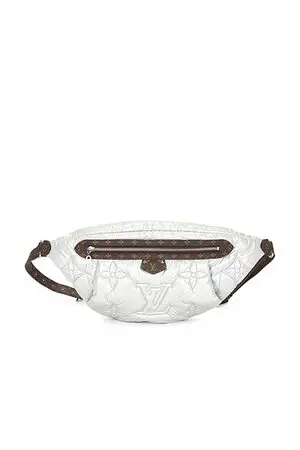 LOUIS VUITTON Econyl Monogram Pillow Bumbag - Silver