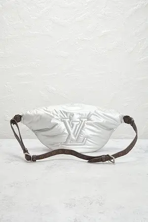 LOUIS VUITTON Econyl Monogram Pillow Bumbag - Silver