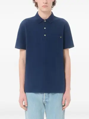 Valentino Garavani Vgold Cotton Polo Shirt