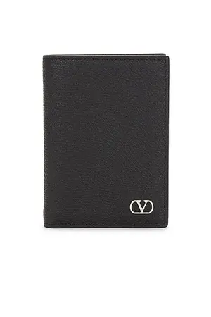 Valentino Garavani Vlogo Signature Card Holder - Nero