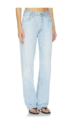 ALIGRACE Tomboy Straight Leg Jeans