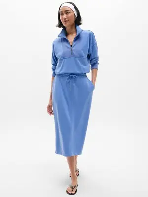 Athleta Seasoft Midi Skirt - Waterfall
