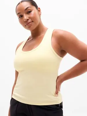Athleta Signature Rib Scoop Tank - Solstice