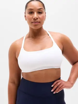Athleta Invigorate Sports Bra D-dd - Bright White