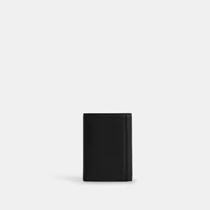 COACH OUTLET Trifold Wallet - Black
