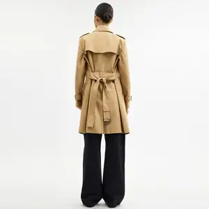 COACH OUTLET Coach Mid Trench Coat - Khaki