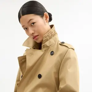 COACH OUTLET Coach Mid Trench Coat - Khaki