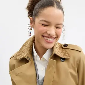 COACH OUTLET Mid Trench Coat