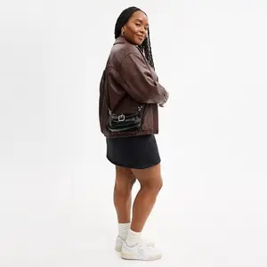 COACH OUTLET Coach Ashton Mini Shoulder Bag - Silver/black