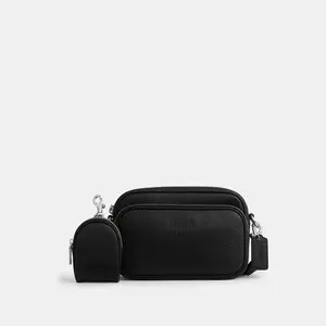 COACH OUTLET Finlay Crossbody Bag - Silver/black