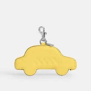 COACH OUTLET Taxi Bag Charm - Silver/yellow