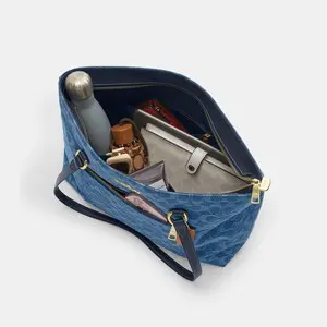 COACH OUTLET Station Tote Bag In Signature Denim