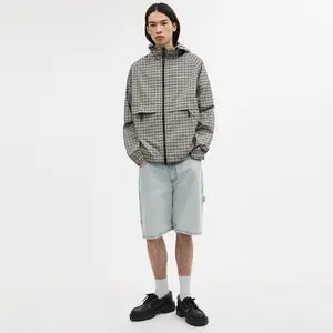 COACH OUTLET Coach Plaid Windbreaker - Beige