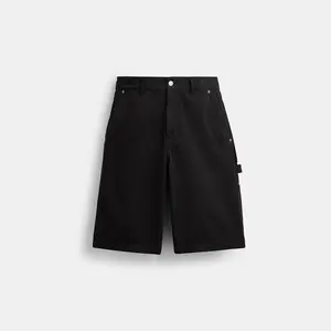 COACH OUTLET Canvas Carpenter Shorts - Black