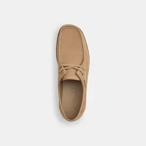COACH OUTLET Coach Chukka Shoe With Signature Canvas