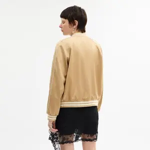 COACH OUTLET Reversible Signature Varsity Jacket - Beige