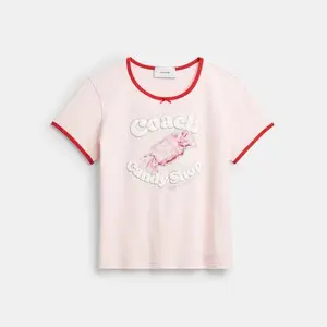 COACH OUTLET Coach Candy Shop Scoop Neck T-shirt