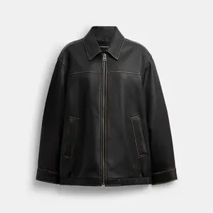 COACH OUTLET Coach Oversized Leather Jacket