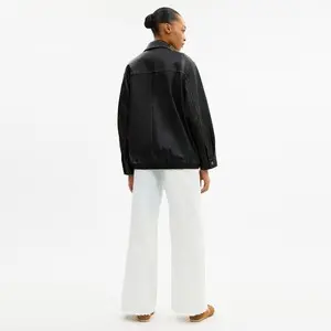COACH OUTLET Coach Oversized Leather Jacket