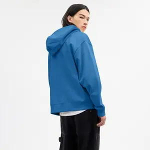 COACH OUTLET Coach Boxy Full Zip Hoodie - High Tide