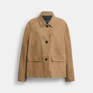 COACH OUTLET Coach Suede Jacket