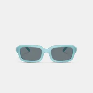 COACH OUTLET Coach C Heart Narrow Square Sunglasses - Blue