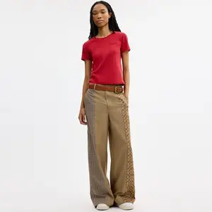 COACH OUTLET Pointelle T-shirt - Scarlet