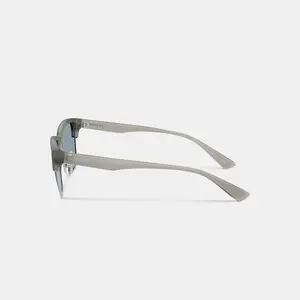 COACH OUTLET Coach Square Frame Sunglasses - Matte Grey