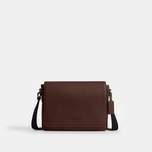 COACH OUTLET Coach Jack Messenger Bag - Silver/maple
