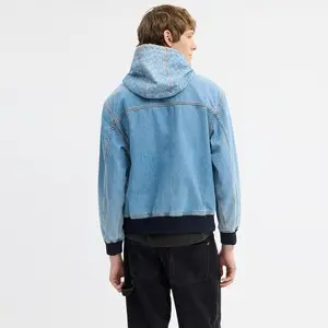 COACH OUTLET Coach Signature Denim Zip Jacket