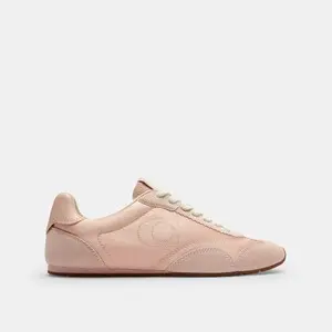 COACH OUTLET Suede And Leather Flat Sneakers
