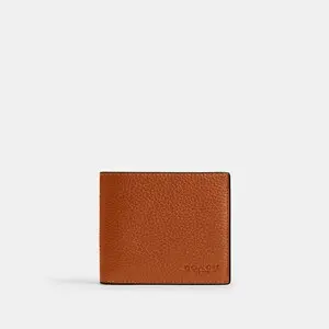 COACH OUTLET Id Billfold Wallet - Amber Brown
