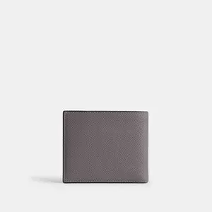 COACH OUTLET Id Billfold Wallet - Graphite Gray