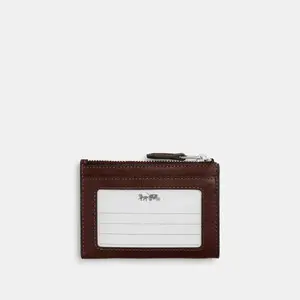 COACH OUTLET Mini Skinny Id Case - Silver/maple