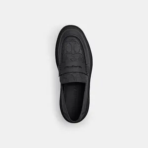 COACH OUTLET Coach Signature Print Loafers