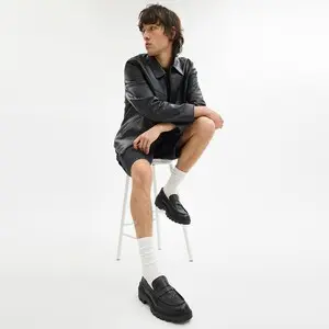 COACH OUTLET Coach Signature Print Loafers
