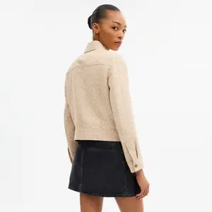 COACH OUTLET Coach Signature Zip Front Jacket