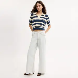 COACH OUTLET Coach Striped Knit Polo Shirt
