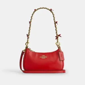 COACH OUTLET Coach Teri Mini Crossbody Bag - Gold/bright Cherry
