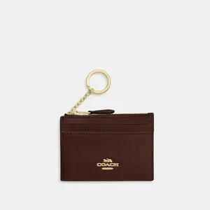 COACH OUTLET Coach Mini Skinny Id Case With Quilting - Gold/maple