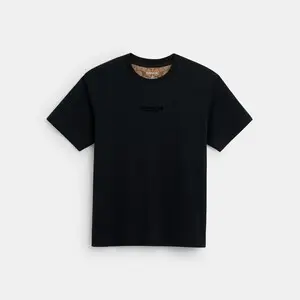 COACH OUTLET Coach Embroidered Logo T-shirt - Black