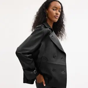 COACH OUTLET Mini Leather Trench Coat