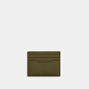 COACH OUTLET Slim Id Card Case - Silver/olive