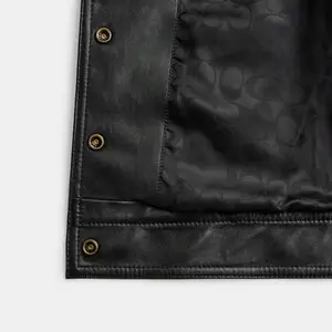 COACH OUTLET Heritage C Snap Front Shrunken Jacket